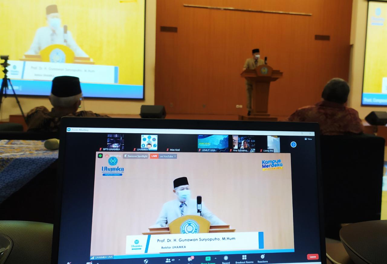 Lantik Dekan FT Uhamka, Prof Gunawan Beri Pesan Penting - Madrasah Digital